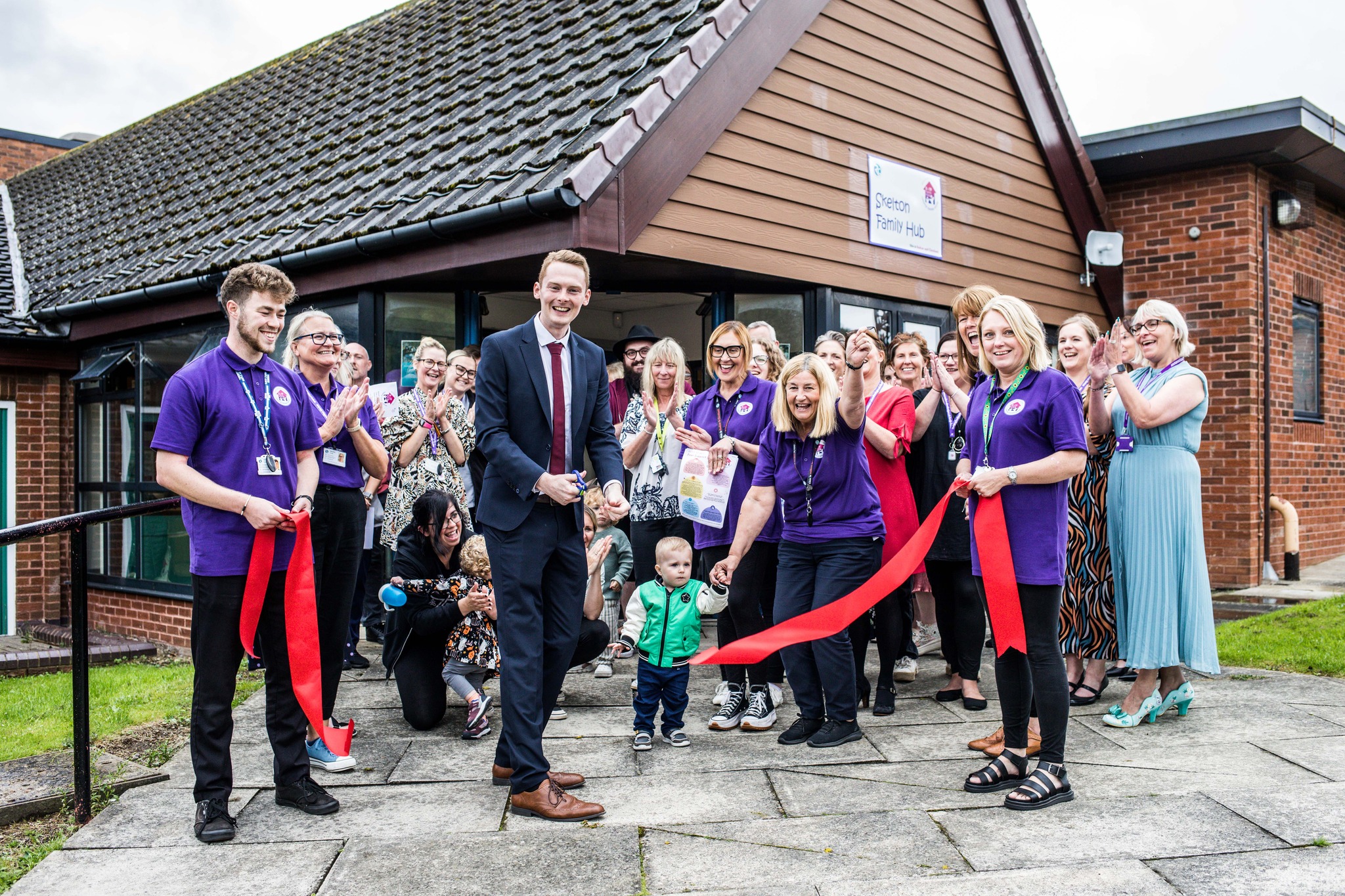 Luke opens new Skelton Family Hub – Luke Myer MP for Middlesbrough ...