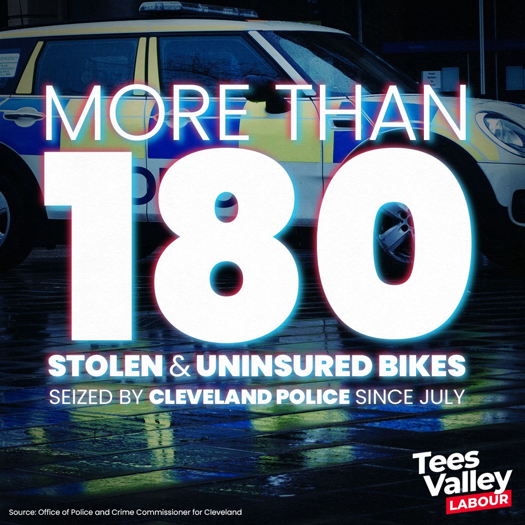 Luke Myer MP praises Cleveland Police for Major Off-Road Bike Crackdown ...