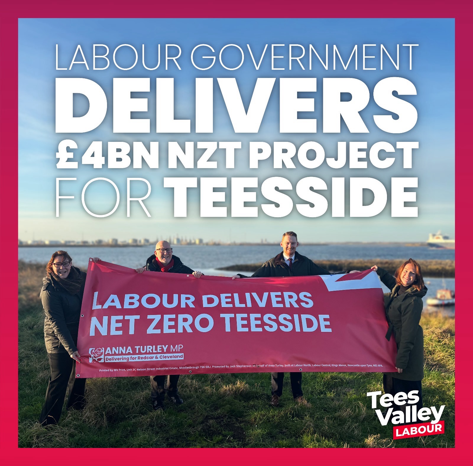 Net Zero Teesside: a historic day for Teesside – Luke Myer MP for ...