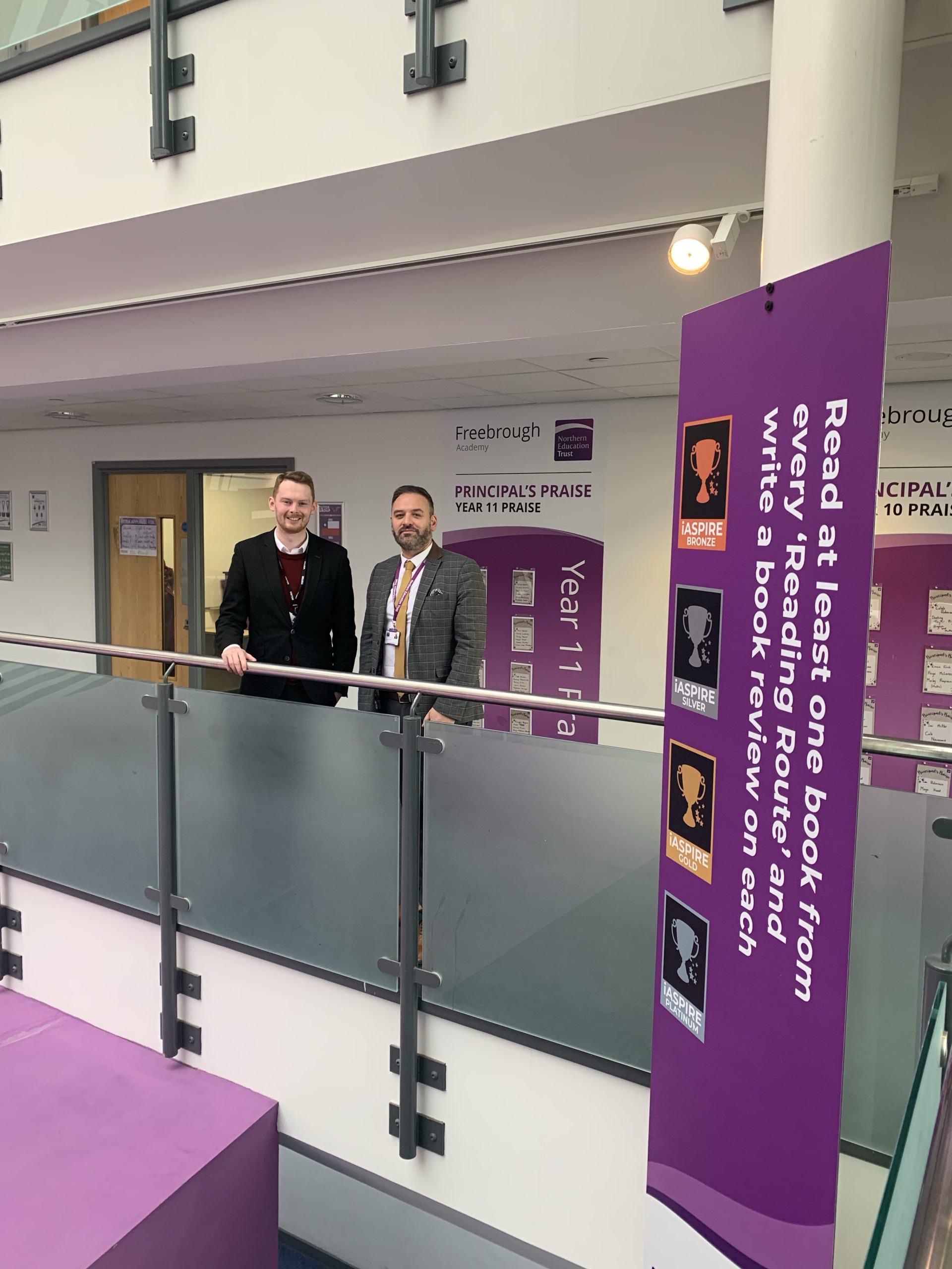 Local MP Luke Myer Visits Freebrough Academy and Meets Principal ...