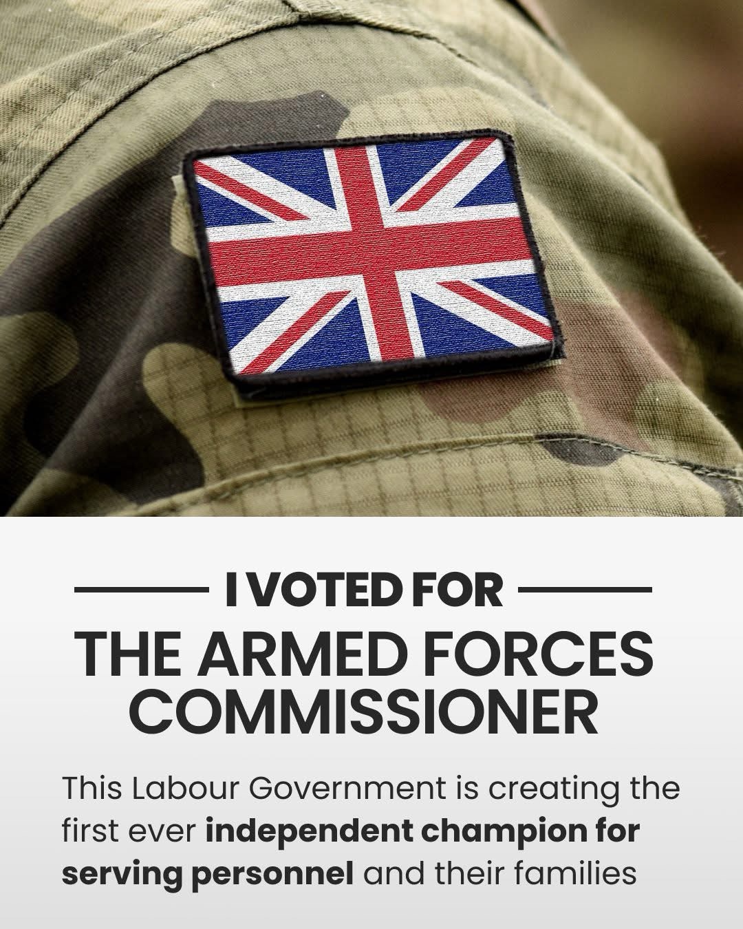 Why the Armed Forces Commissioner Bill is a Vital Step Forward – Luke ...