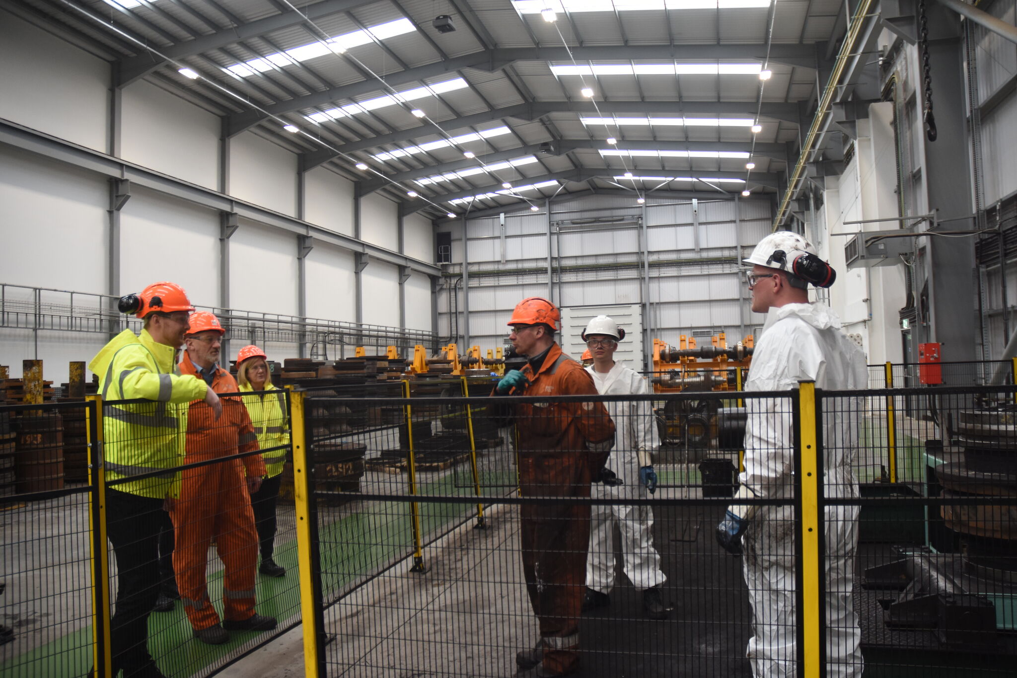 Luke Myer MP visits new £26m British Steel site at Skinningrove – Luke ...