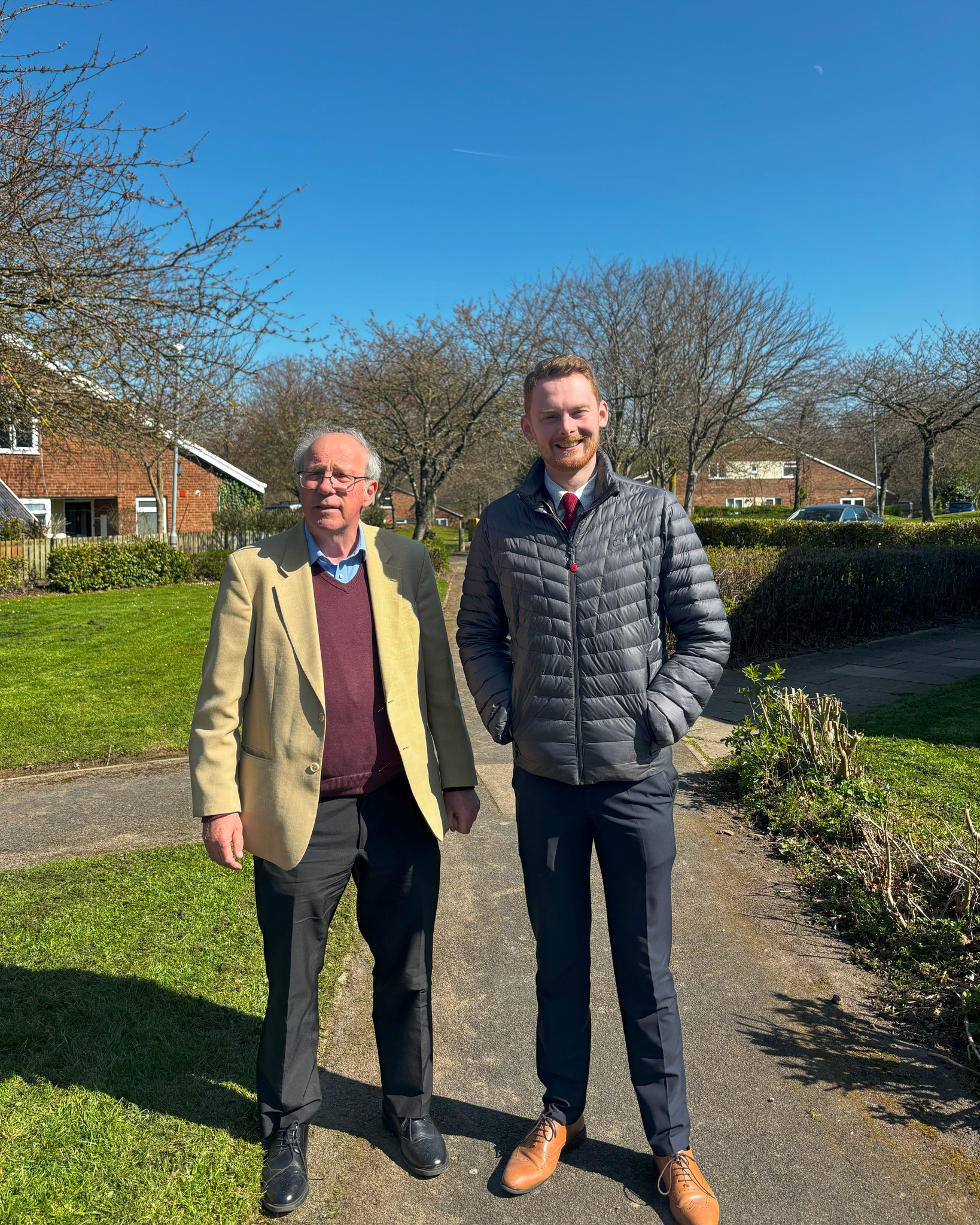 Luke meets with Councillor David Branson in Coulby Newham – Luke Myer ...